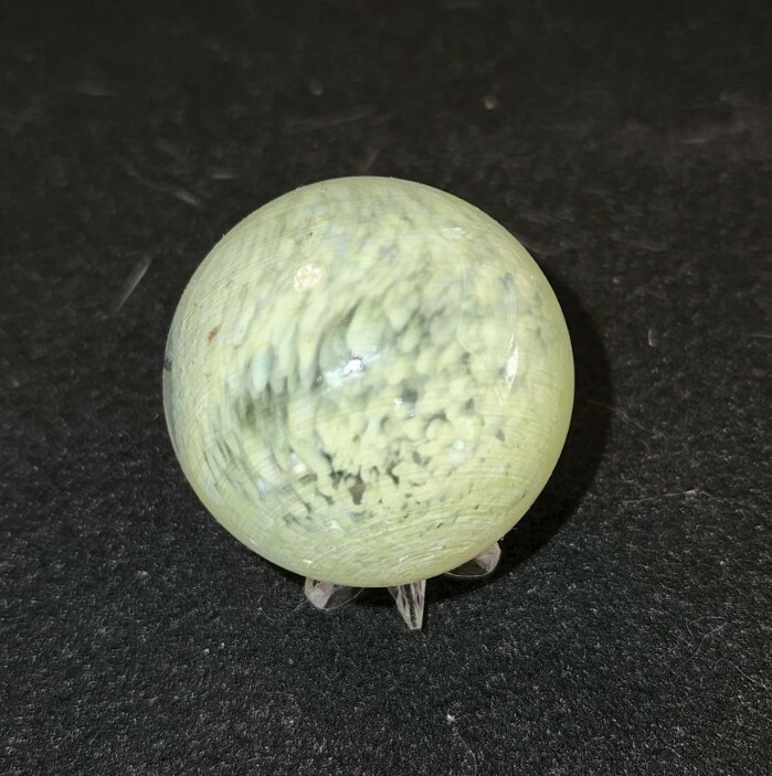 SAMMY Sam Hogue Handmade 1 3/4" Lemon Drop Clown marble EC3 | eBay