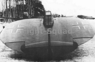 WW2 Picture Photo Sack AS-6 secret German prototype circular wing ...