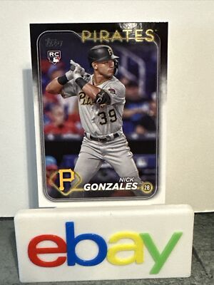 2024 Topps Series 1 Baseball Nick Gonzalez #168 RC Rookie | eBay