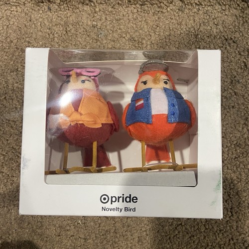 2 Pack GAL and PAL Target Featherly Friend PRIDE Mini Birds 2025 LGBTQ ...
