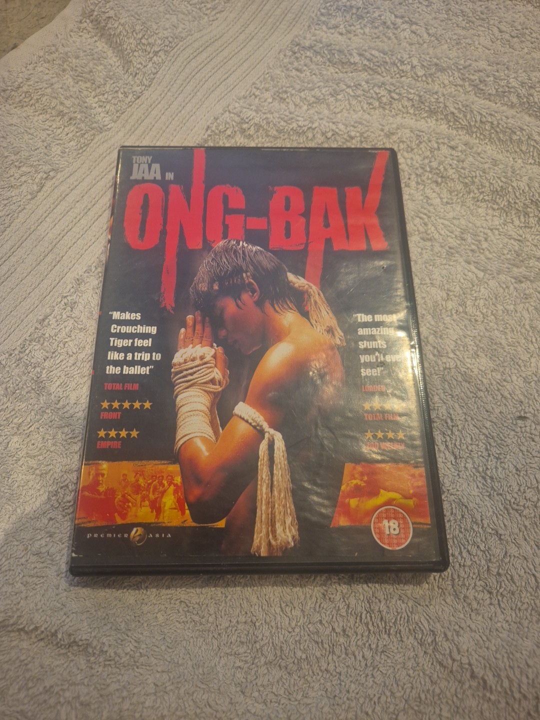 Ong-Bak DVD Tony Jaa Action Film Paper Sleeve | eBay