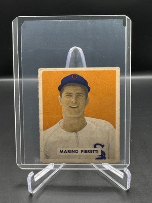 1949 BOWMAN! MARINO PIERETTI! CHICAGO WHITE SOX! #217 VG-EX! | eBay