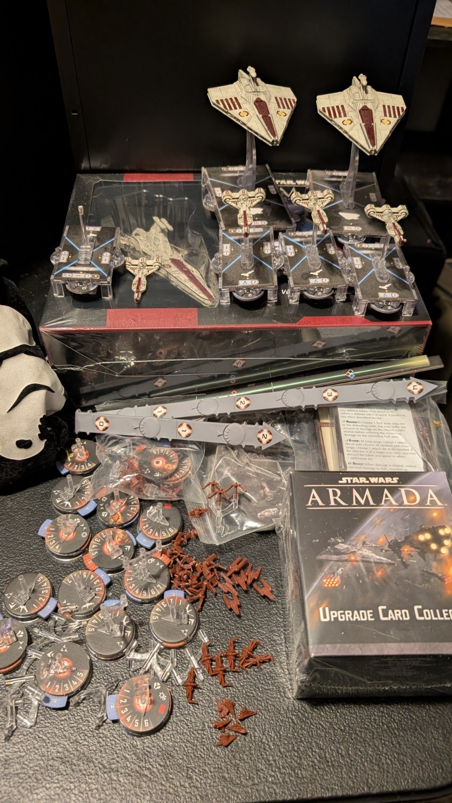 Star Wars Armada Galactic Republic Lot - 2x Starter, 1x Squadron, 1x ...