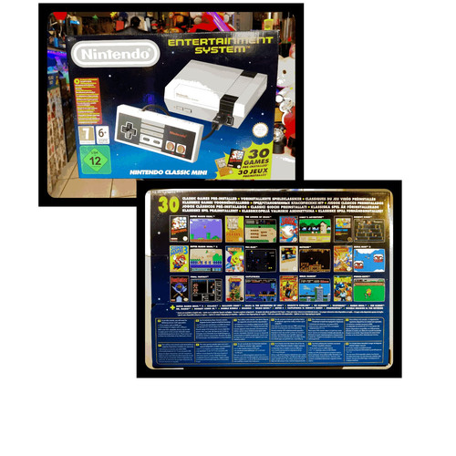 Nintendo NES Mini Classic 30 Giochi Preinstallati FIRST RELEASE 2016 ...