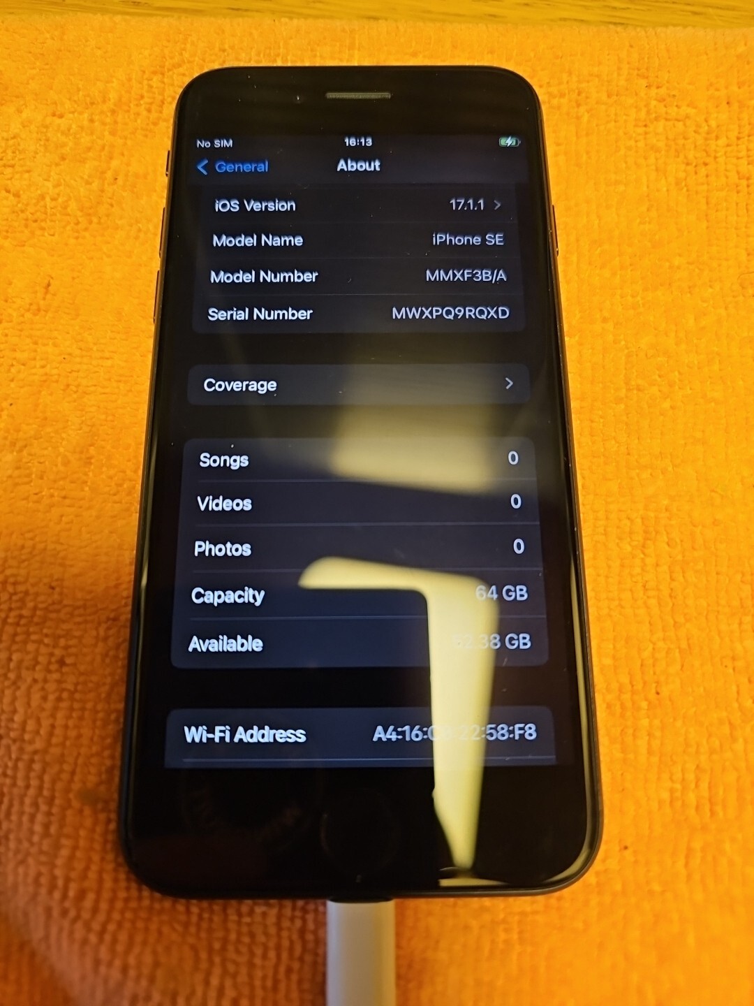 Apple iPhone SE 3rd Gen. - 64GB - Midnight (Unlocked) 194253012931 | eBay