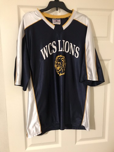 WCS Lions Logo TEAMWORK ATHLETIC APPAREL T Shirts Size L (42-44) | eBay