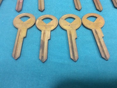 Cole National Brand key blanks, H26, set 12, locksmith | eBay