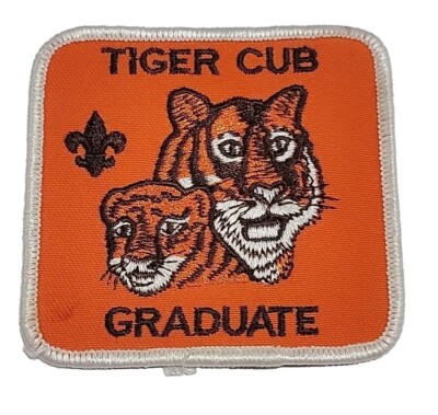 BSA Cub Scouting Tiger Cubs Official Uniform Square FDL Graduate Patch ...