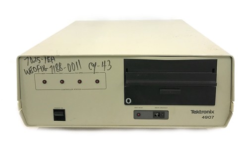 Vintage Tektronix 4907 File Manager Floppy Disk Drive Station One-Drive ...