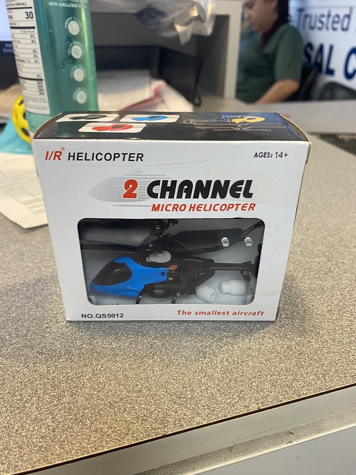 Mini Nano Remote Control RC Helicopter Gift Toys for Kids Micro Drone ...