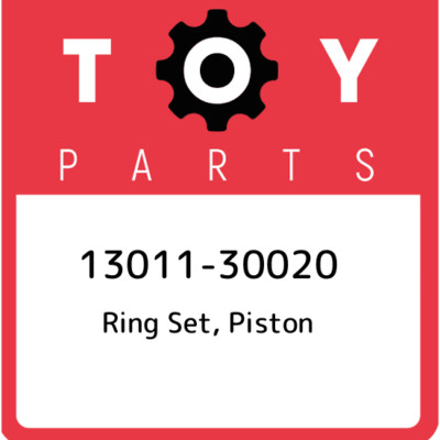 13011-30020 Toyota Ring set, piston 1301130020, New Genuine OEM Part | eBay