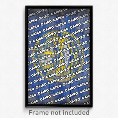 Cairo Nebraska Poster (NE City Souvenir 11x17 Town Print) | eBay