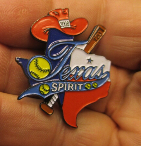 Texas Spirit baseball pin Hat Pin Lapel w/ back | eBay