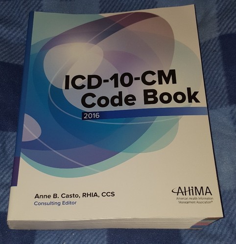 2016 ICD 10-CM Code Book AHIMA | eBay
