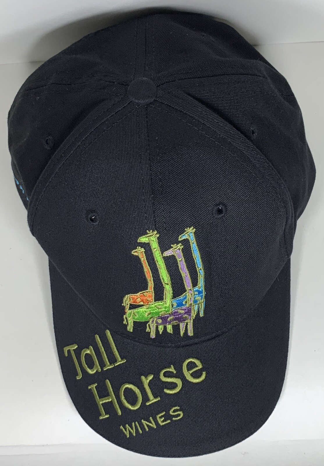 Tall Horse Wine Hat South Africa Winery Cap Giraffe Grape Vines Merlot ...