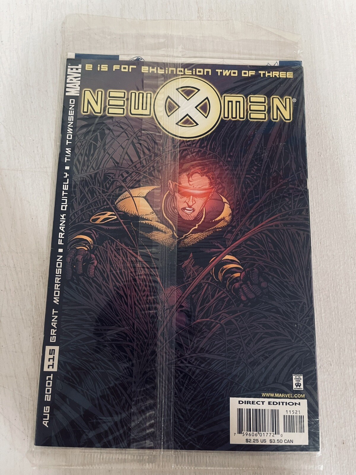 New X-Men 115 Variant 1st Negasonic Teenage Warhead Sealed Distribution ...