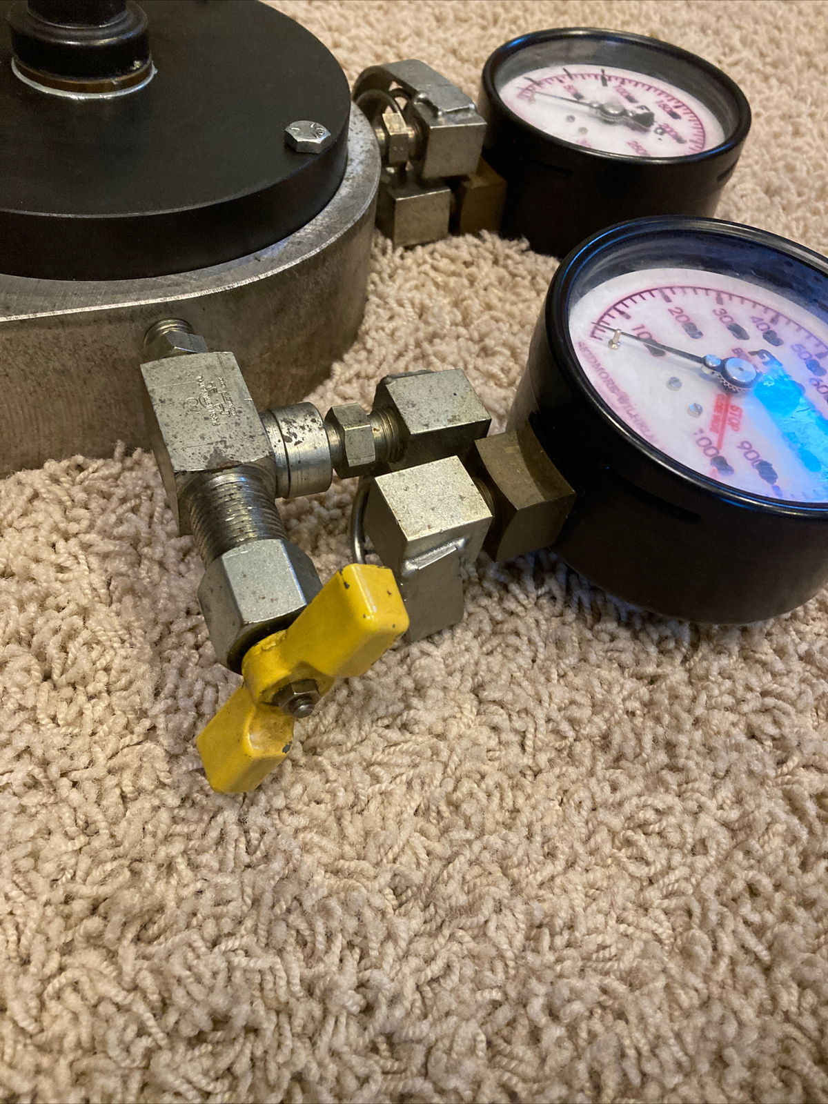 Skidmore Wilhelm Model J Portable Bolt-Tension Calibrator Torque Tester ...