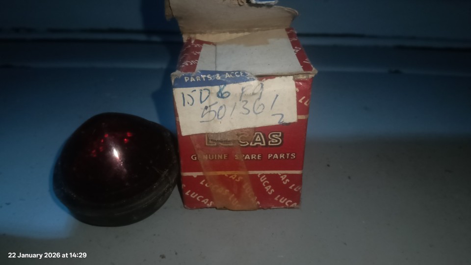Nos Lucas Lens Standard Vanguard Etc | eBay UK