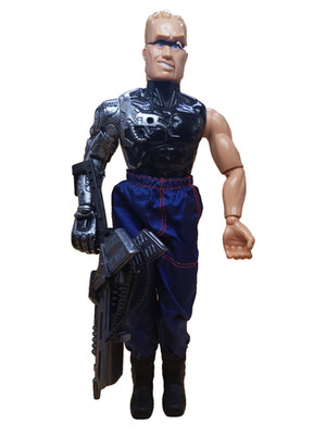 Mattel Max Steel Psycho Cyborg Exploding Head Vintage 12" Action Figure ...