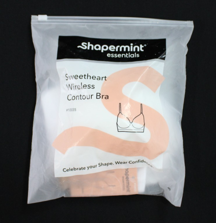 Shapermint Essentials Sweetheart Wireless Contour Bra Assorted Colors ...