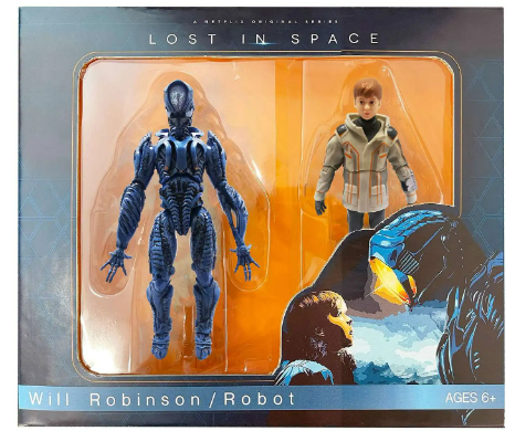 Lost in Space Will Robinson & Robot Walmart Exclusive Action Figure 2 ...