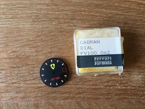 Vintage Watch Dial FERRARI - Black - 25 Mm Diameter | eBay