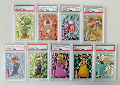 2022 Panini Super Mario Cards: Full Set of 9 Limited Editions LE1-LE9 ...