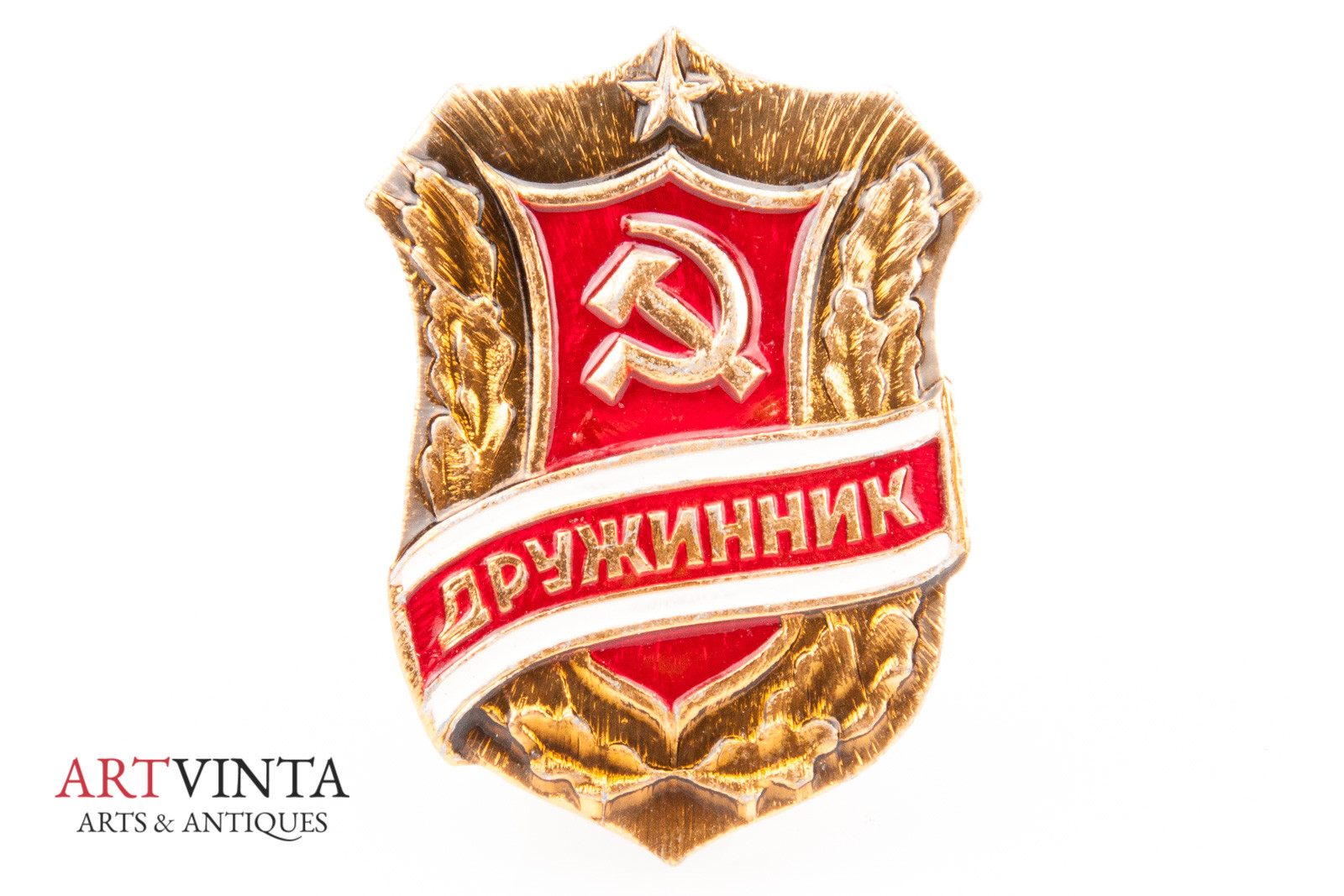 Pin Bürgerwehr Druzhinnik UdSSR Badge Voluntary People's Druzhina ...