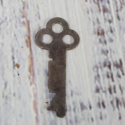 Vintage Antique Mosler Lock Co Cincinnati, OH Flat steel key | eBay