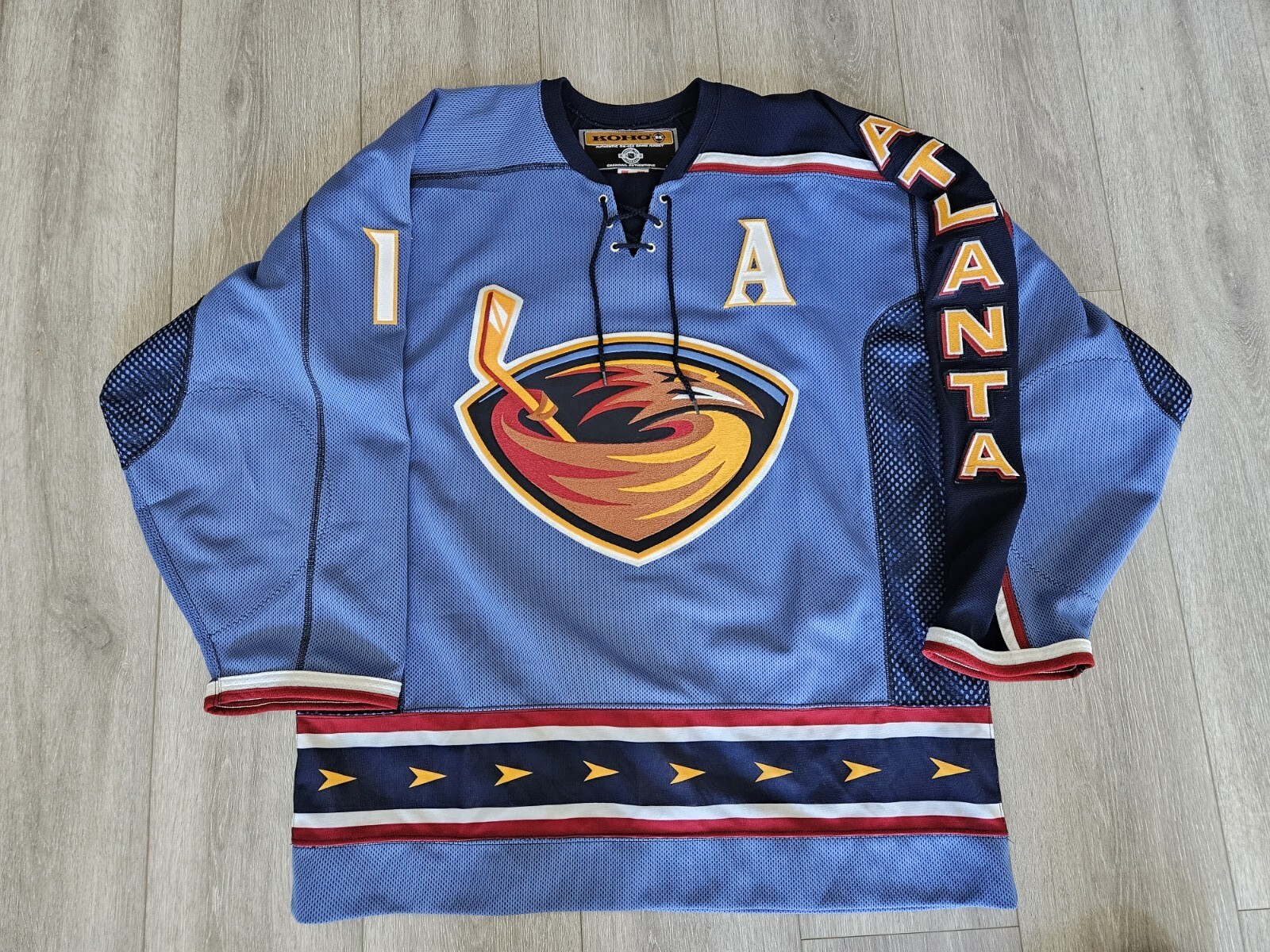 Koho Atlanta Thrashers Authentic Jersey Dany Heatley alt third rare ...