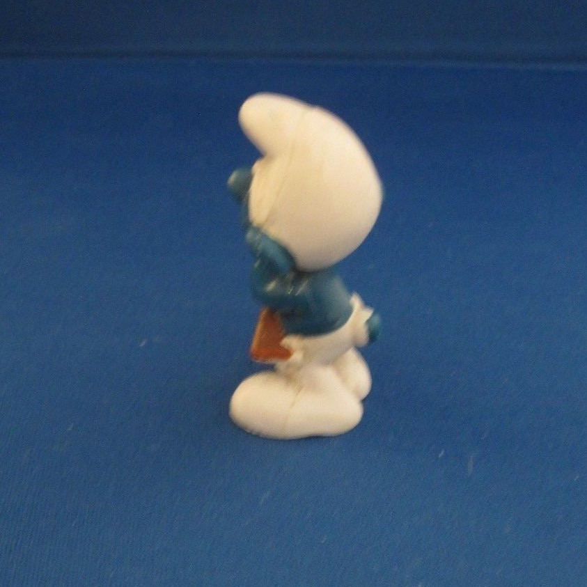 Smurfs 20101 Angler Smurf Fisherman Fishing Vintage Schleich Figure PVC ...