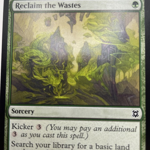 MTG Reclaim the Wastes Zendikar Rising 200/280 Regular Common for sale ...