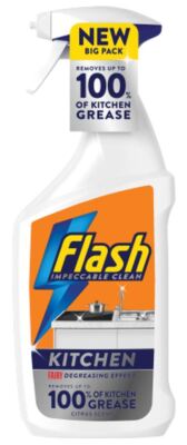 Flash Impeccable Clean, Kitchen Degreaser With Fairy Effect - 800ml ...
