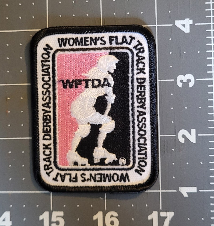 WFTDA Roller Derby Patch NEW Women’s Flat Track Derby Association | eBay