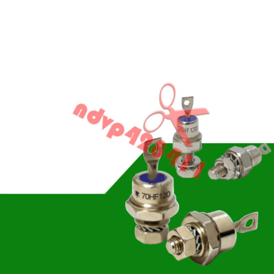 25/40/50/80HFR 1200V Positive Cathode/Negative Anode Stud Mount Diode ...