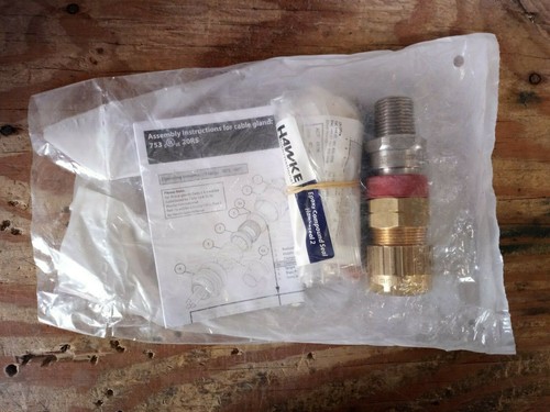 Hawke International 753 Size A 1/2" NPT Cable Gland | eBay