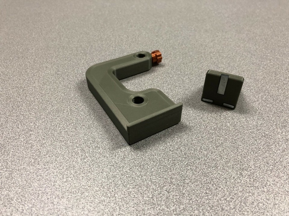 South Bend Lathe 9 or 10K, Cross Slide Dial Indicator Holder (3d ...