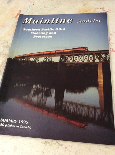 MAINLINE MODELER TRAIN MAGAZINE January 1995 | eBay