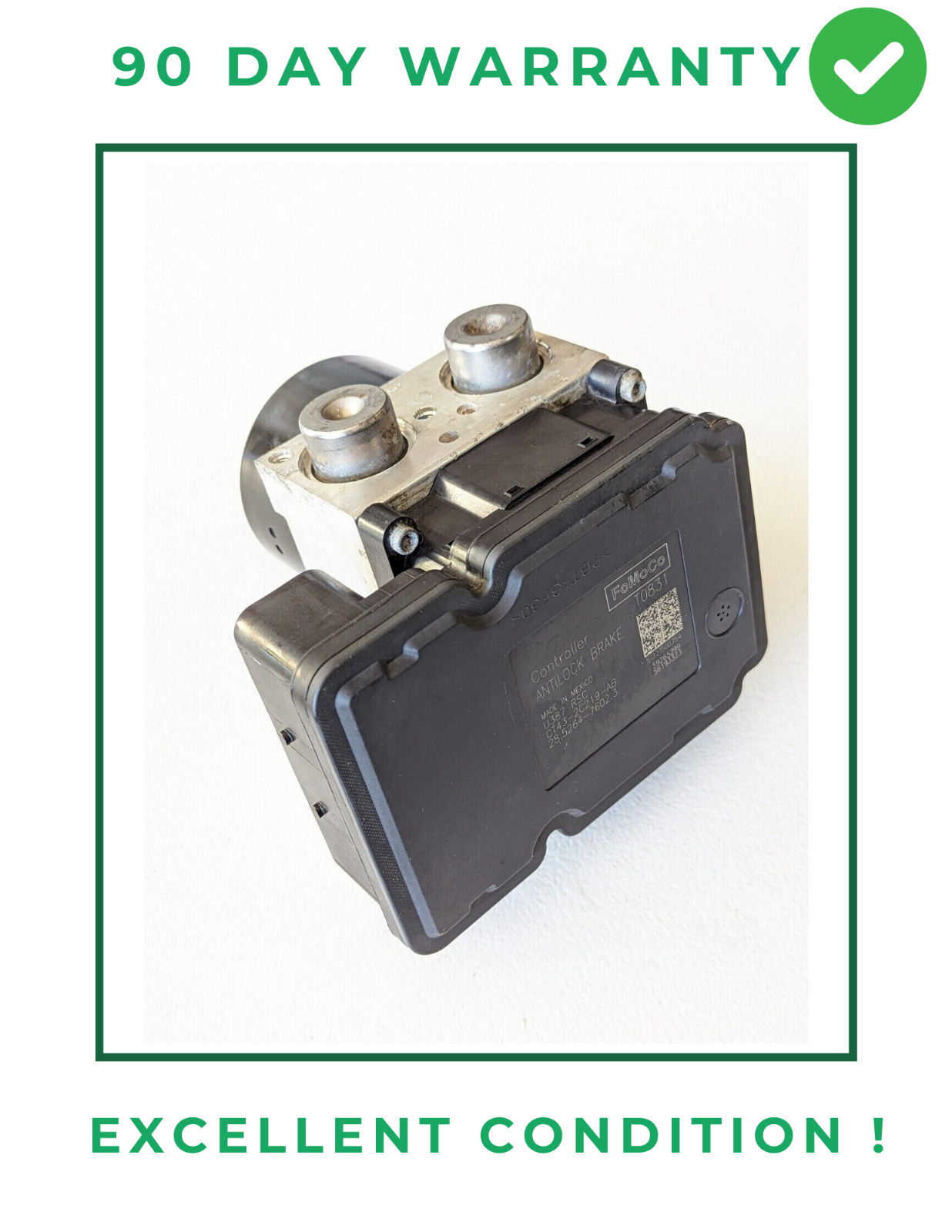 2011-2015 FORD EDGE LINCOLN MKX ABS ANTI-LOCK BRAKE PUMP MODULE CT43 ...