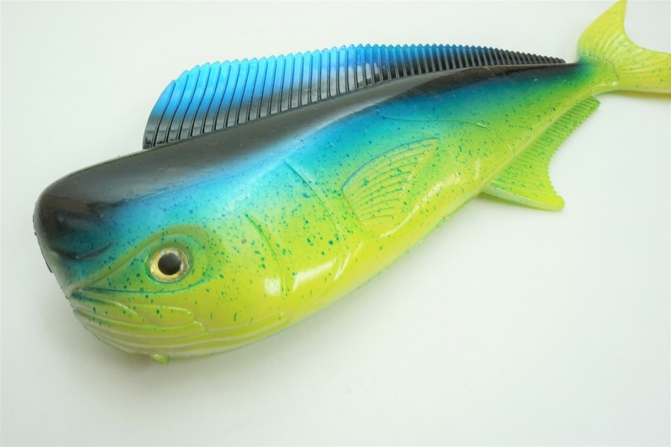 Almost Alive Soft Plastic 12" Mahi-Mahi Dolphin Trolling Lure Bait 3 ...