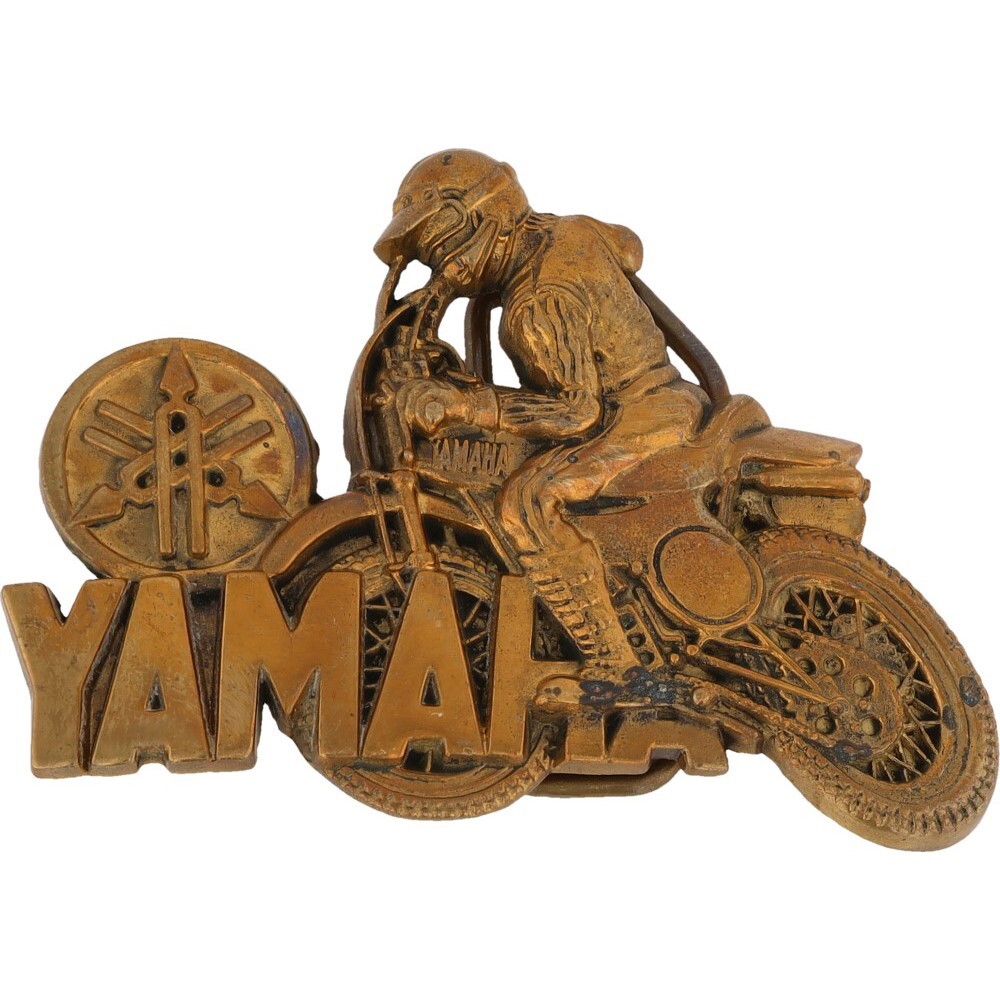 New Brass Yamaha Motorcycle Dirt Bike Motocross 1980s… - Gem