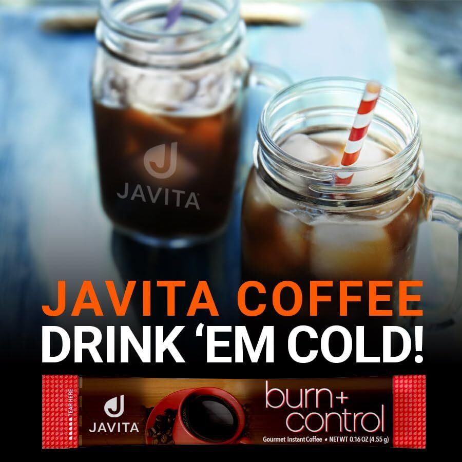 Javita Burn + Control Instant Coffee w Weight Management Herbs 1 box ...