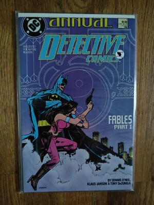 DC Annual Detective Comics #1 Fables Part 1 (1988) Copper Age Batman | eBay
