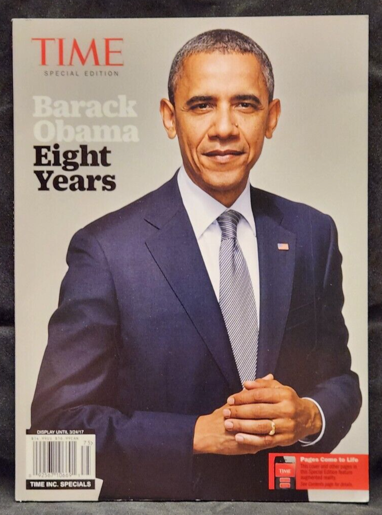 President Barack Obama Eight Years Time Magazine Special Edition 2017 3 ...