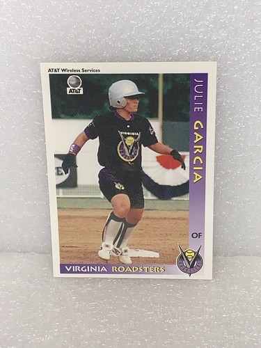 Julie Garcia 1998 Virginia Roadsters Pro Softball Card Columbus State ...
