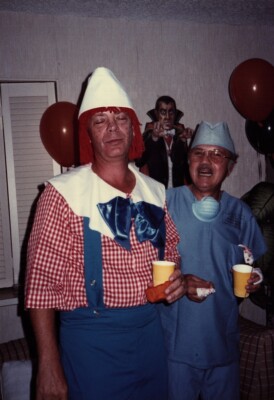 VTG 1986 photo Halloween Party Costume Raggedy Andy Doctor Surgeon | eBay