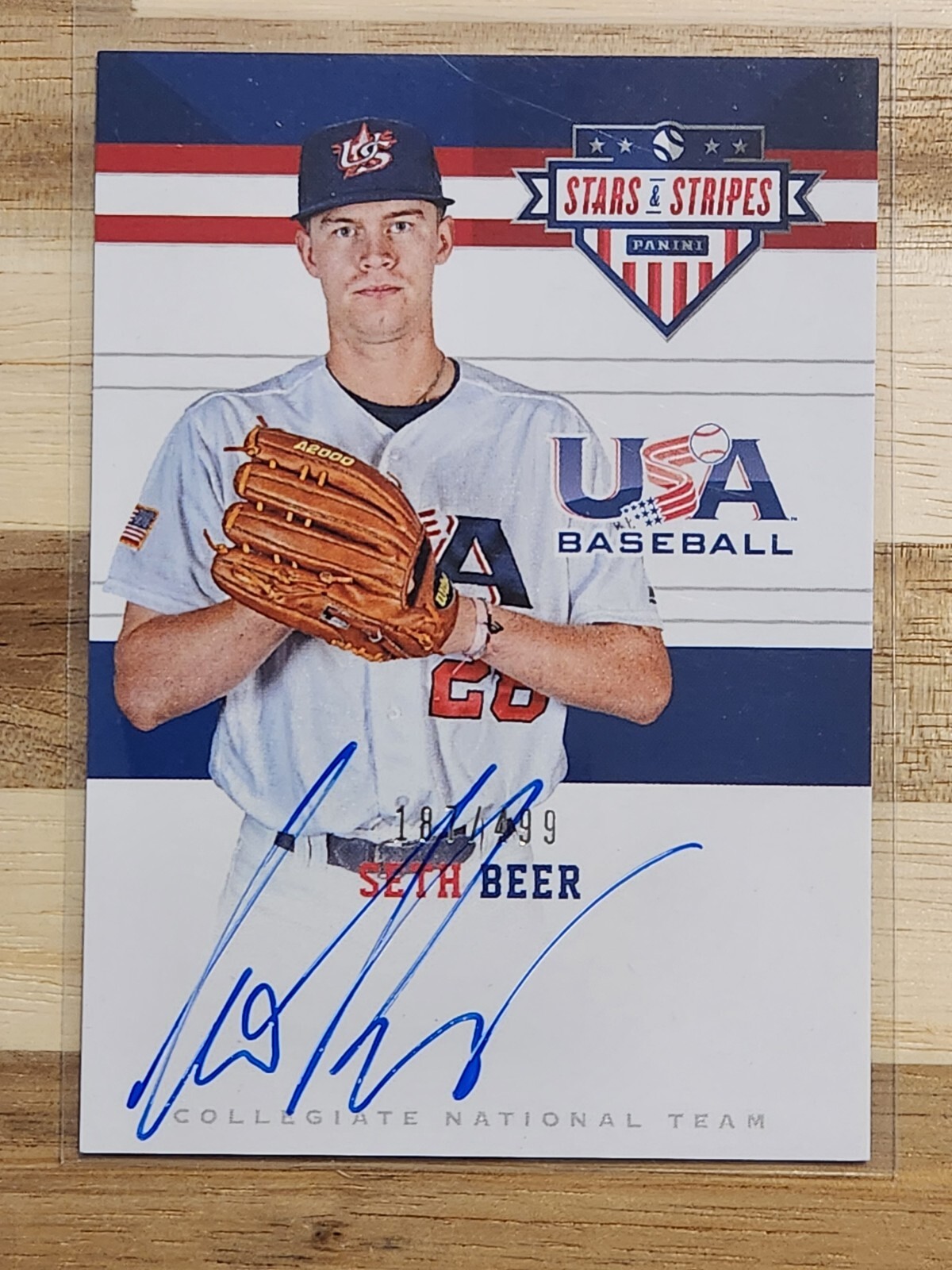 2017 STARS AND STRIPES National Team Signatures "Pick Your Card ...