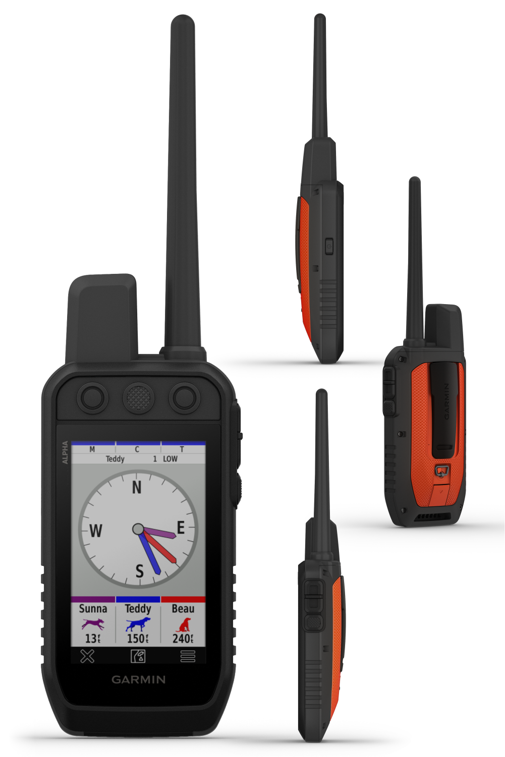 Garmin Alpha 300 Dog Tracking and Training Handheld Touchscreen Hunting ...