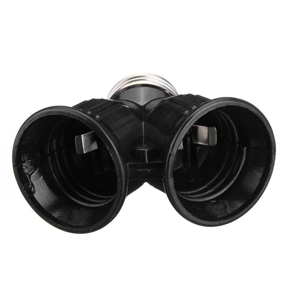 with Screw E27 TO 2E27 Twins Splitter Adapter Durable LED Base for E27 ...