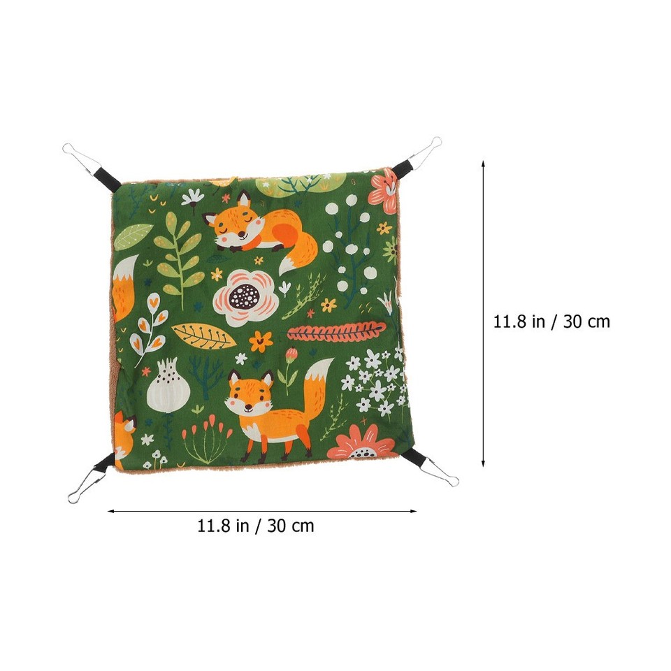 Small Pet Cage Hammock Rat Bird Parrot Hanging Warm Bed Bird Hut ...